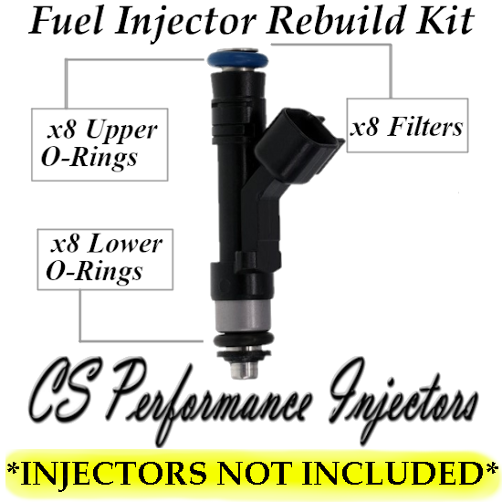 Fuel Injectors Rebuild Repair Kit fits 0280158001 for 03-09 Ford E ...