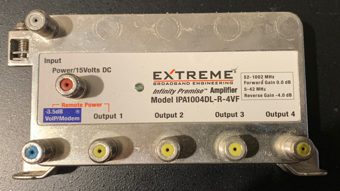 Infinity Premise Amplifier Extreme Broadband Engineering IPA1004DL-R ...