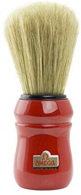 Omega Shaving Brush #10049 red | eBay