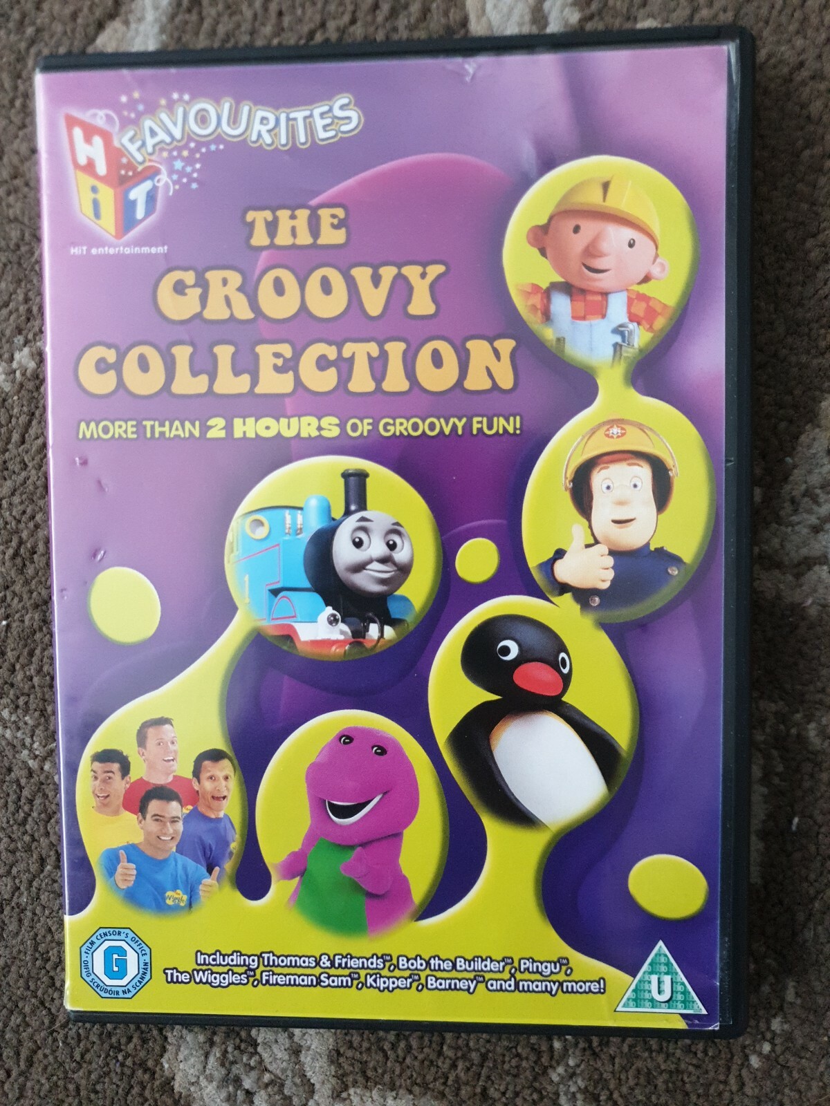 THE GROOVY COLLECTION DVD KIDS OVER 2 HOURS KIPPER / WIGGLES / FIREMAN ...