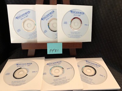 The Watchtower 12 CD Lot Announcing Jehovah's Kingdom Witness Bible ...
