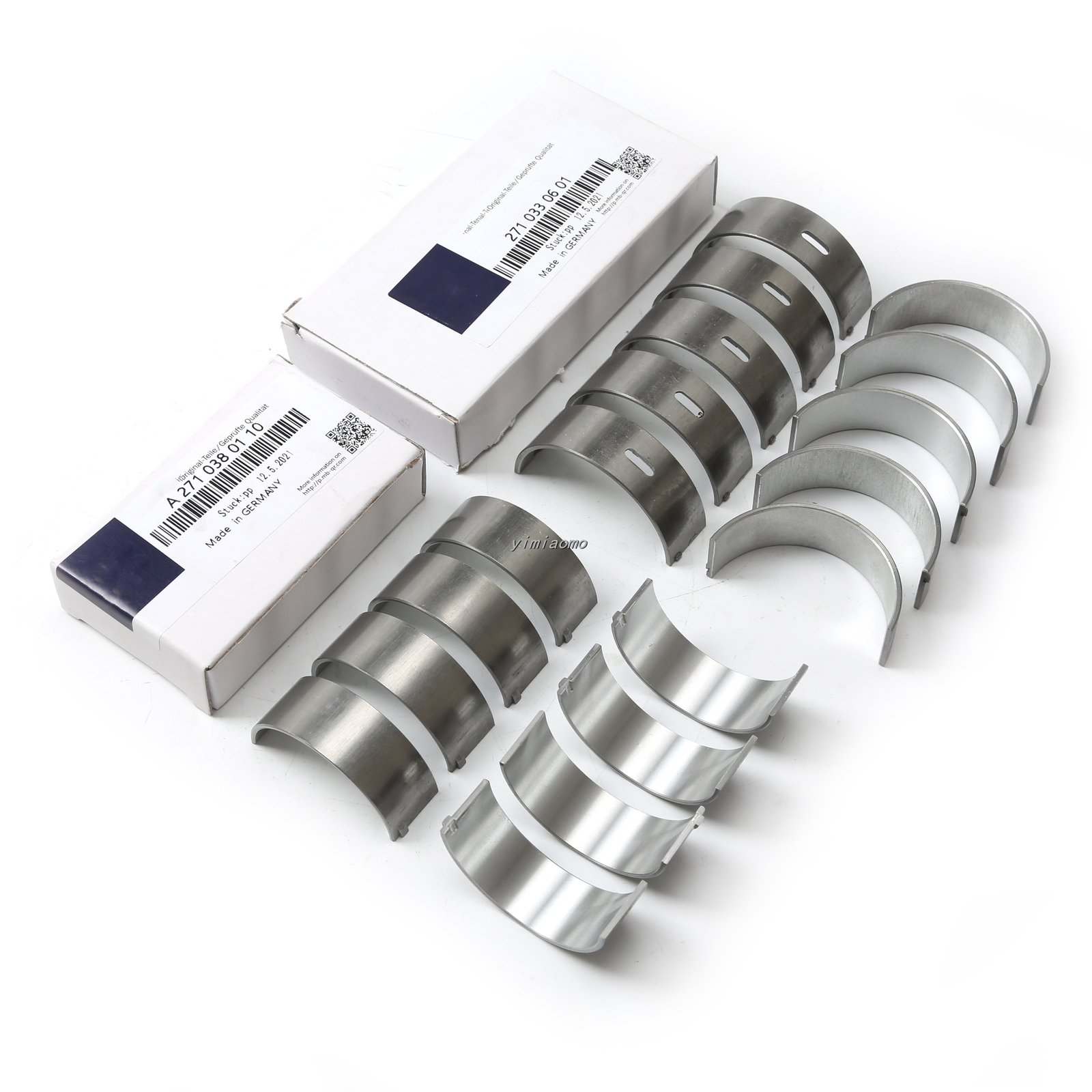 Crankshaft Main&Conn Rod Bearing Set Fit For Benz W204 R172 M271 1.8T ...