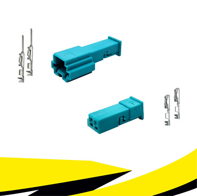Buchse + Stecker 2-polig Reparatursatz 61132360043 61138373583 für BMW ...