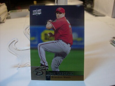2009 Upper Deck Baseball #483 - Brandon Webb CL - Arizona Diamondbacks ...