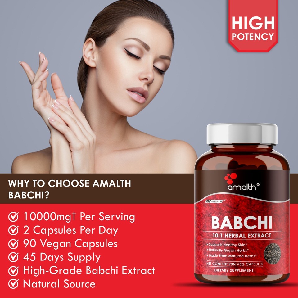 Babchi Bakuchi Extract 100% Natural Psoralea Corylifolia) Count 5000mg 90 Pills | eBay