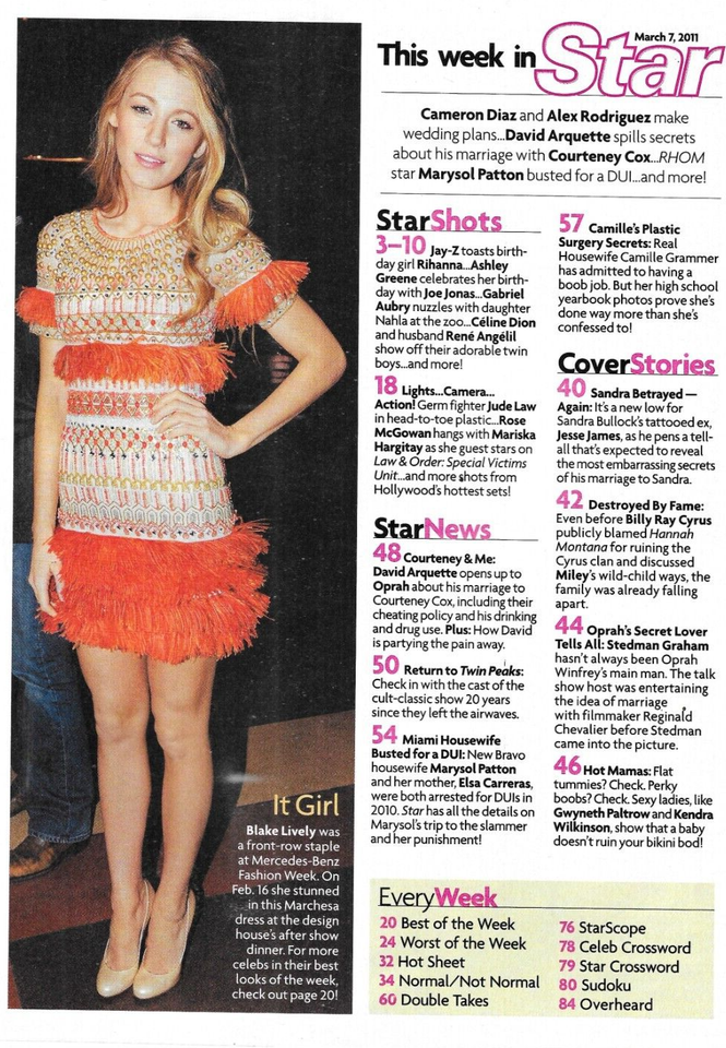 Star Magazine Miley Cyrus Sandra Bullock Celebrity Moms Oprah Twin ...