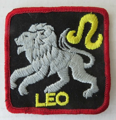 VINTAGE LEO ASTROLOGY SIGN PATCH (INV34900) | eBay