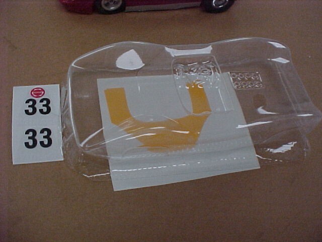 1/24 slotcar 1/24 scale Vintage CLEAR slot car body Plymouth Testor ...