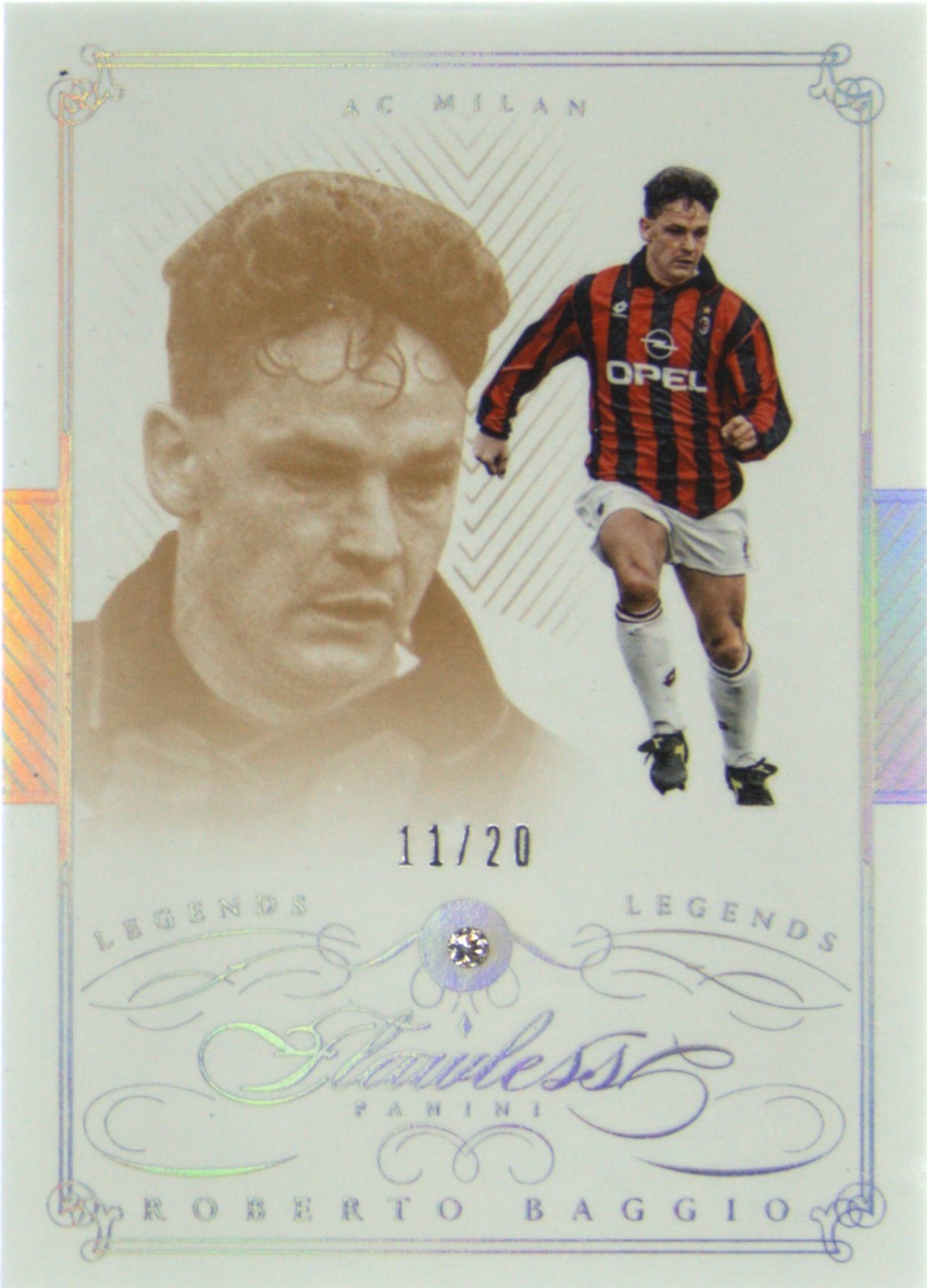 2015-16 Panini Flawless - Legends Roberto Baggio #149 /20 for sale ...