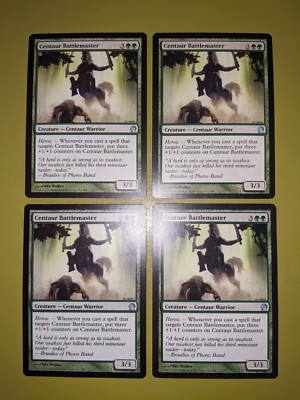 Centaur Battlemaster x4 Theros 4x Playset Magic the Gathering MTG | eBay