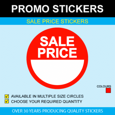 Sale Price Stickers - Available In 6 Sizes | eBay