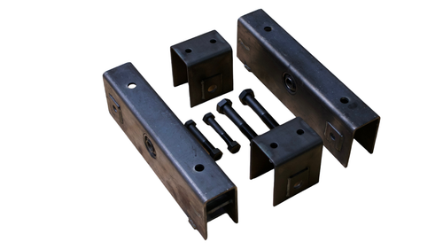 10K Trailer Axle Center Hanger Kit 2.5" Spring 18-3/8",42.25" Spacing ...