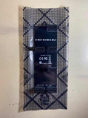 ASUS 4 Way SLI Bridge Connector for NVIDIA GPU Graphics Cards | eBay