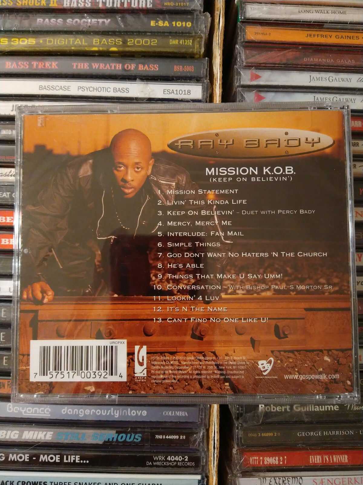 Mission K.O.B. (Keep on Believin') by Ray Bady (CD, May-2002 ...