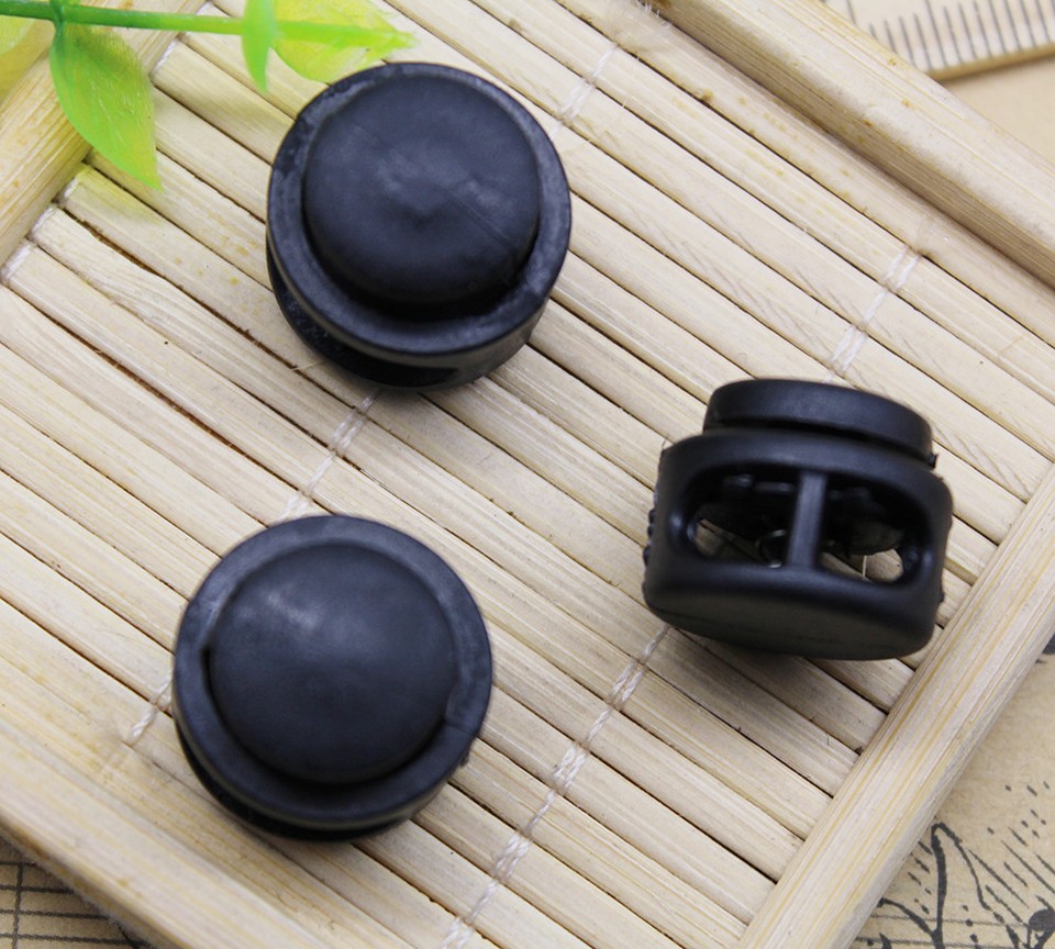 6pc Shoelace Buckle Non-slip Stopper Rope Clip Clamp Cord Lock Running ...