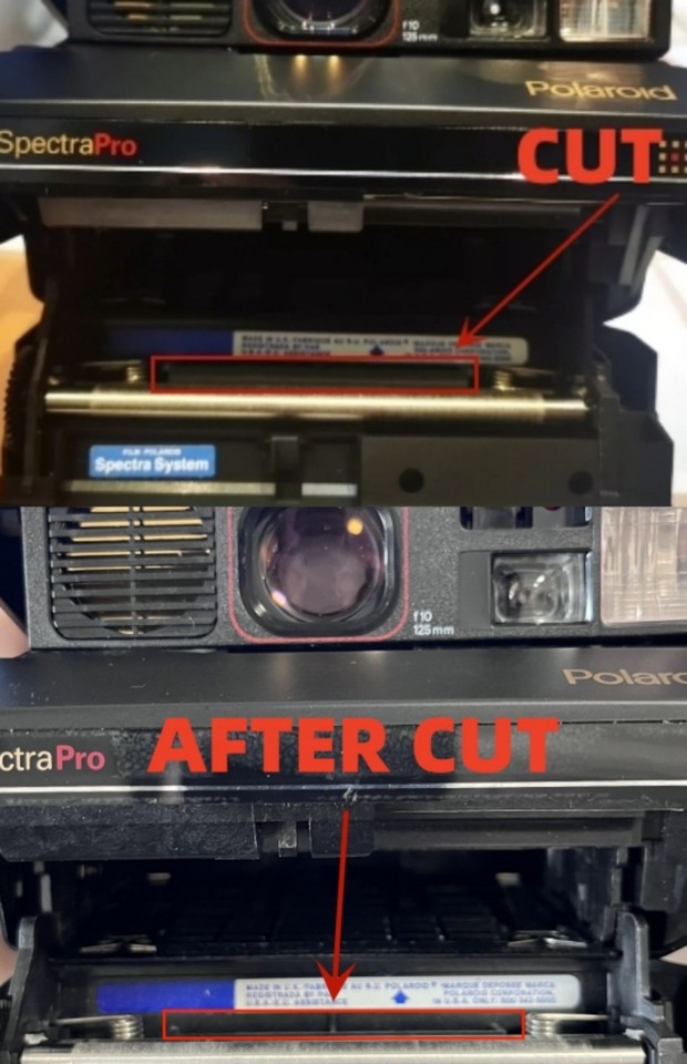 Camera Adapter For Polaroid Spectra to i-type or 600 to Instant Film ...