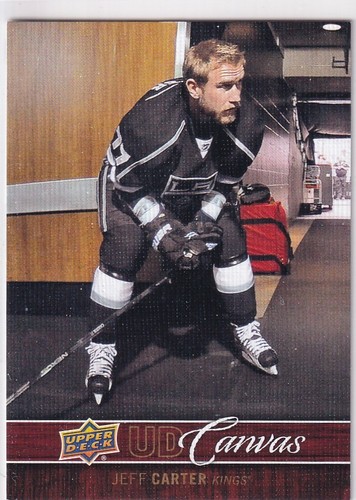 12/13 UD SERIES 1 CANVAS JEFF CARTER CARD SP #40 | eBay.de