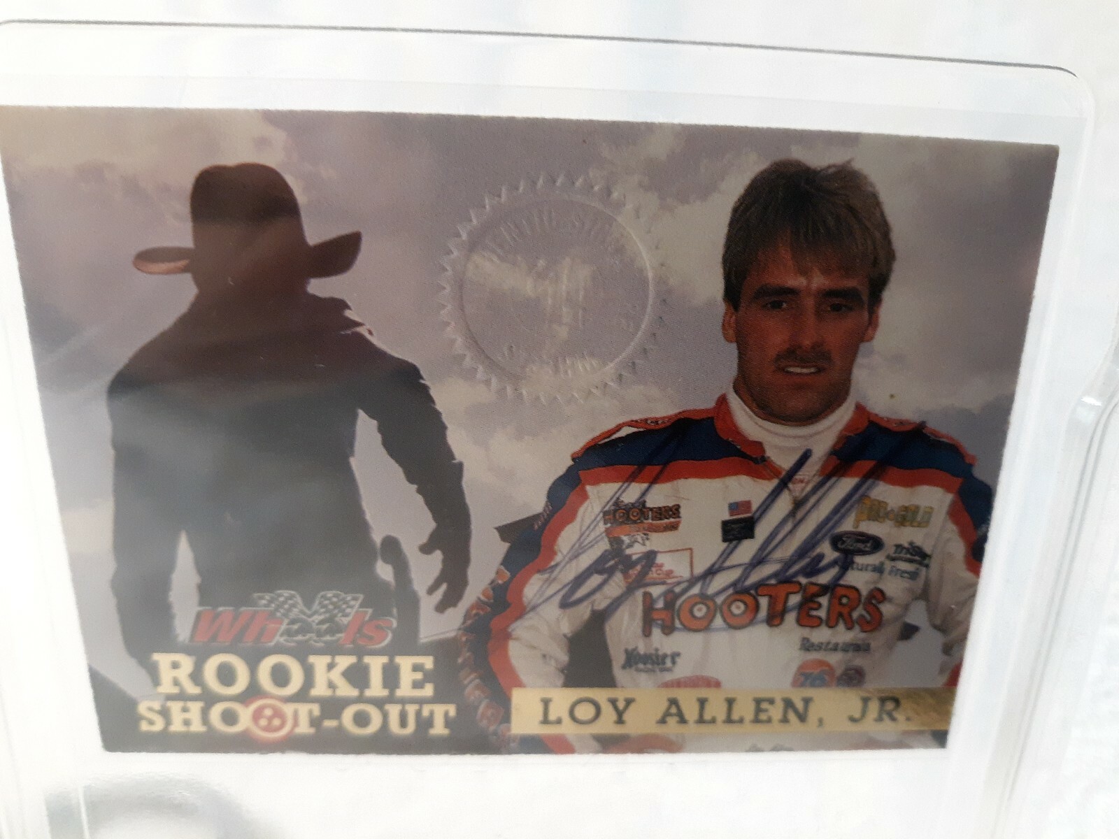 Loy Allen Jr R I P Autographed Rookie Hooters #19 1/64 Diecast 1994 ...