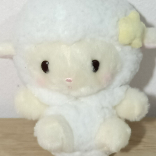 Amuse Amufun Sheep Lamb Nemu Nemu Fuwawa Woolly White Plush Doll Japan ...
