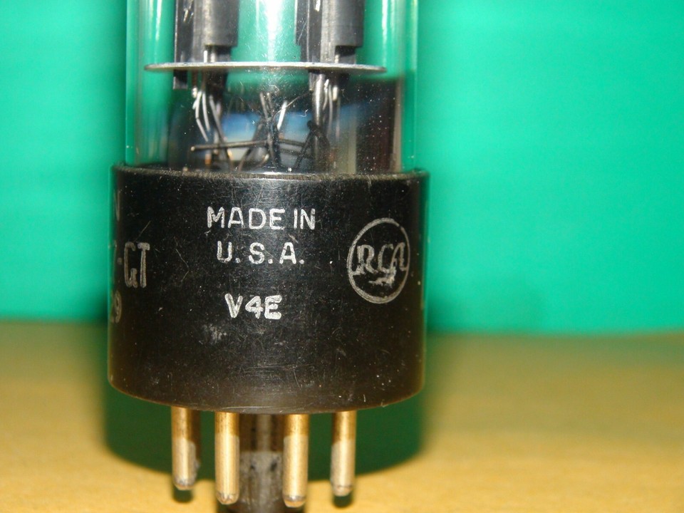 RCA JAN CRC 6SL7 GT VT-229 Vacuum Tube 1945 Strong Balanced | eBay