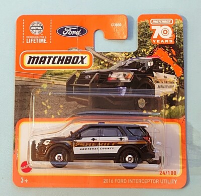 Matchbox. '2016 Ford Interceptor Utility. New Collectable Toy Model ...
