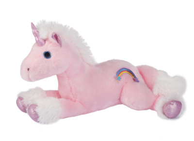 Ganz H14081 Stuffed Animal Unicorn Astra Pink 16" Plush Soft Toy ...