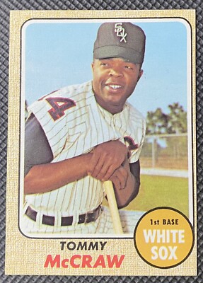 1968 Topps Baseball Tommy McCraw #413 NM+ | eBay