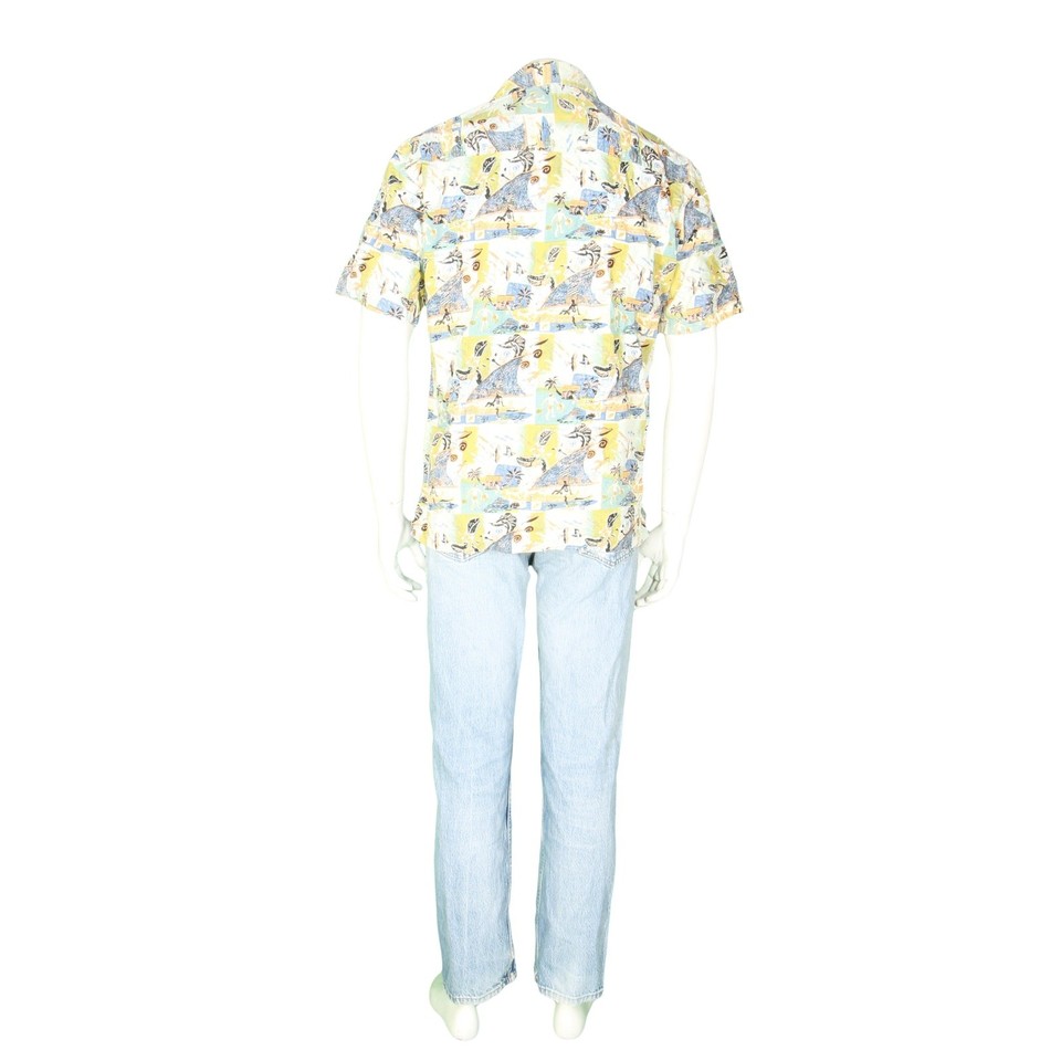 Kahala Fish Fishing Marlin Hawaiian Aloha Tropical Tribal Camp USA Made ...