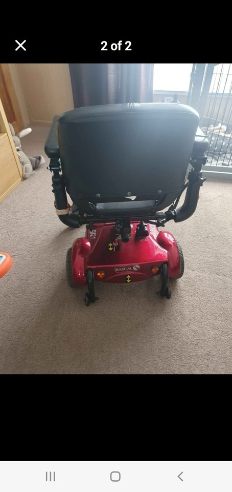 Rascal P321 Power Chair Electric Wheelchair Compact Transportable | eBay UK