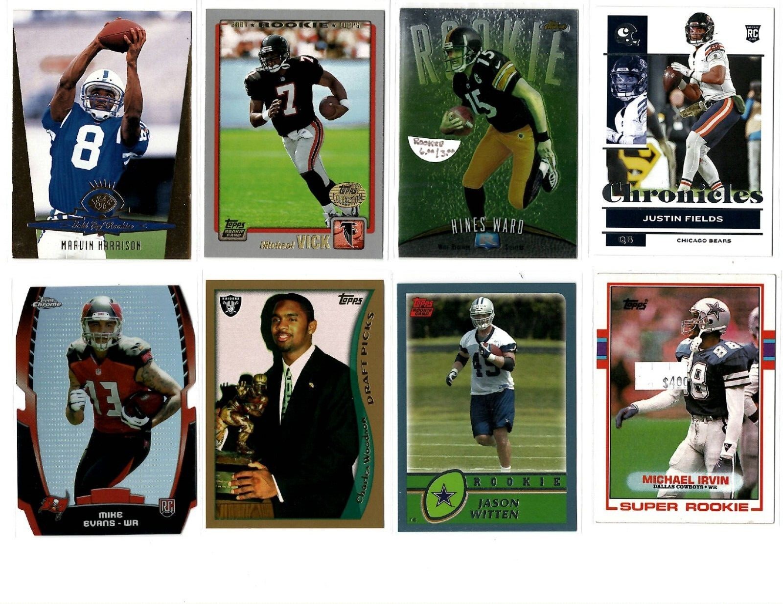 Collection Liquidation - 50 Card Football Lot, Choose Your Team All 32 ...