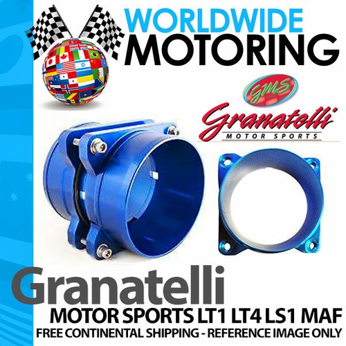 MAF Mass Air Flow Sensor Ported LT1 LT4 LS1 GM Chevy Billet Aluminum ...