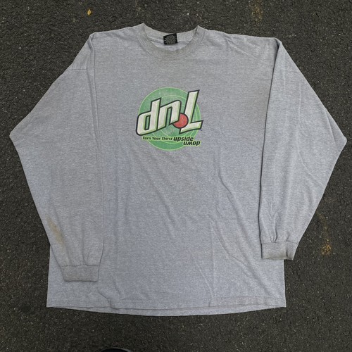 Vintage Y2K 7-Up Upside Down Logo Flip Long Sleeve T-… - Gem