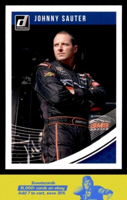 2019 Donruss Johnny Sauter card #85 GMS Racing | eBay