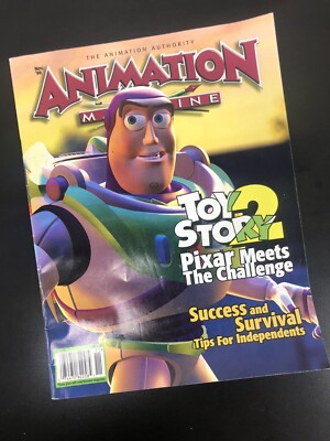 Vintage 1999 November Animation Magazine Toy Story 2 Pixar | eBay