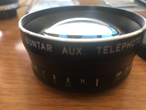 Suntar Aux. Telephoto 1:4 Lens w/caps | eBay