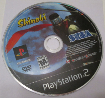 Shinobi Sony PlayStation 2 PS2 2002 Disc Only Tested and Working ...