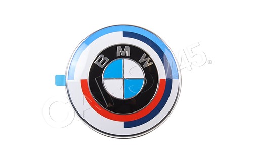 Original BMW F91 F92 F93 Motorhaube Emblem 50 Jahre M diameter 82MM ...