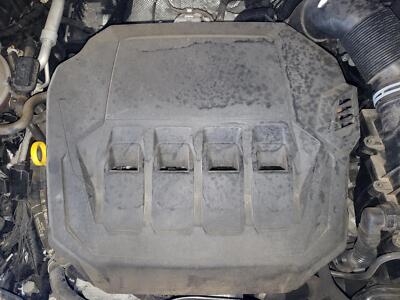 21 22 23 AUDI Q3 Black Plastic Engine Cover ONLY, VIN E (5th digit, S ...