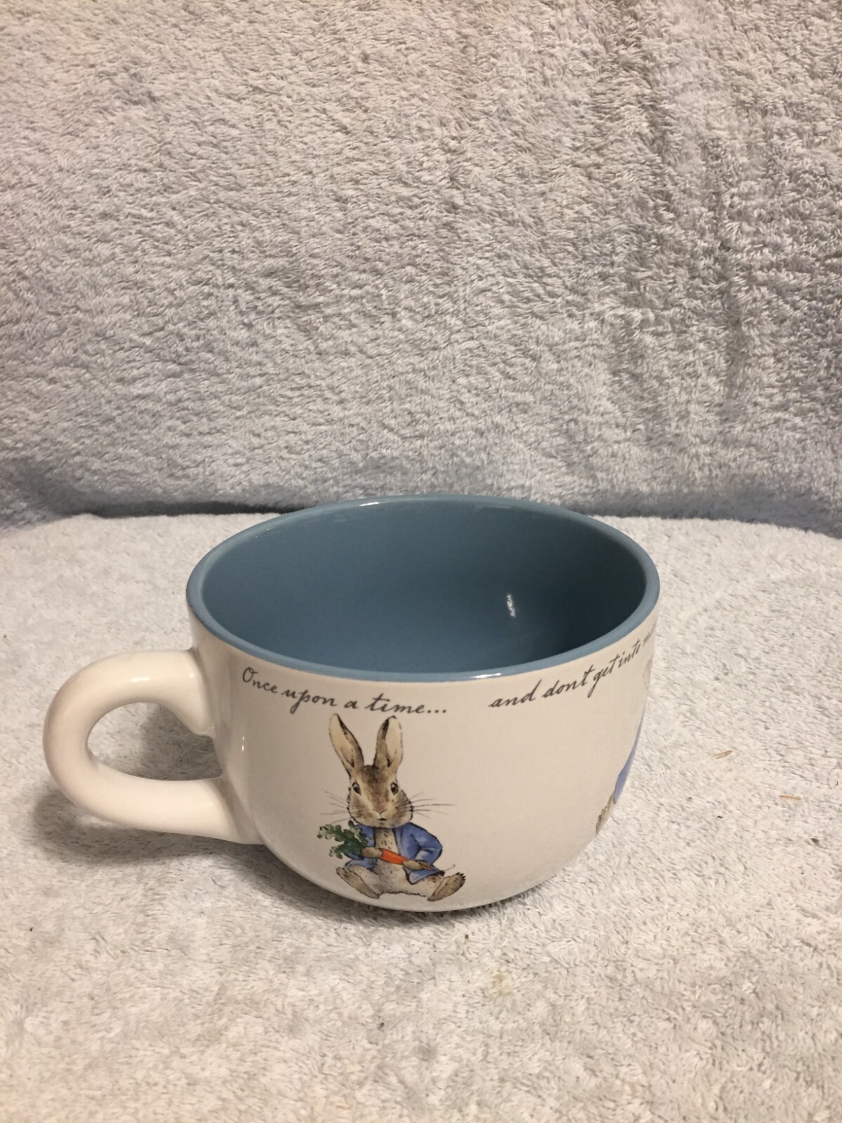 Beatrix Potter Peter Rabbit Extra Large Soup Mug Or Coffee Tea Hot ...