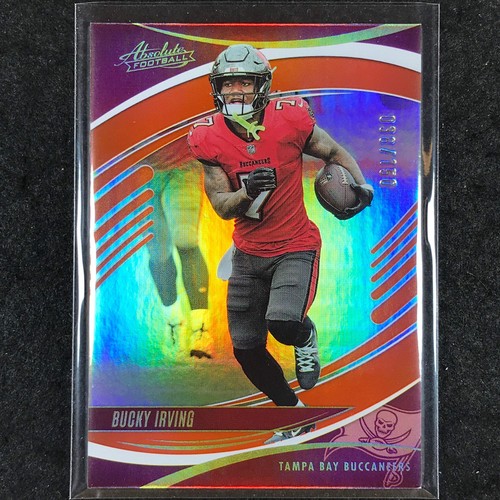 2025 Absolute Football BUCKY IRVING Base Orange Spectrum /150 #66 ...