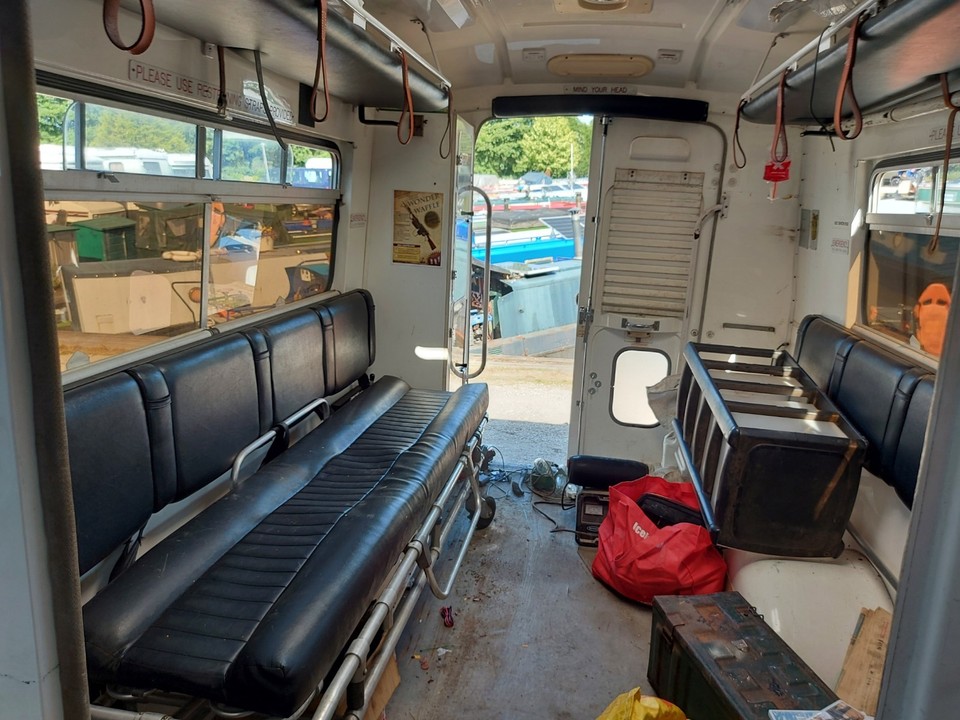 Camper Van Project Ford Transit Mk2 Ambulance With rebored Pinto 205 ...