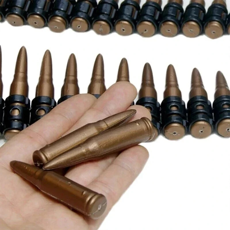 Replica Inert 7.62mm M13 Linked Fake Non Functional Bullet Ammo Belt ...
