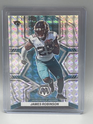 2022 Panini Mosaic James Robinson Silver Mosaic Prizm Jacksonville ...