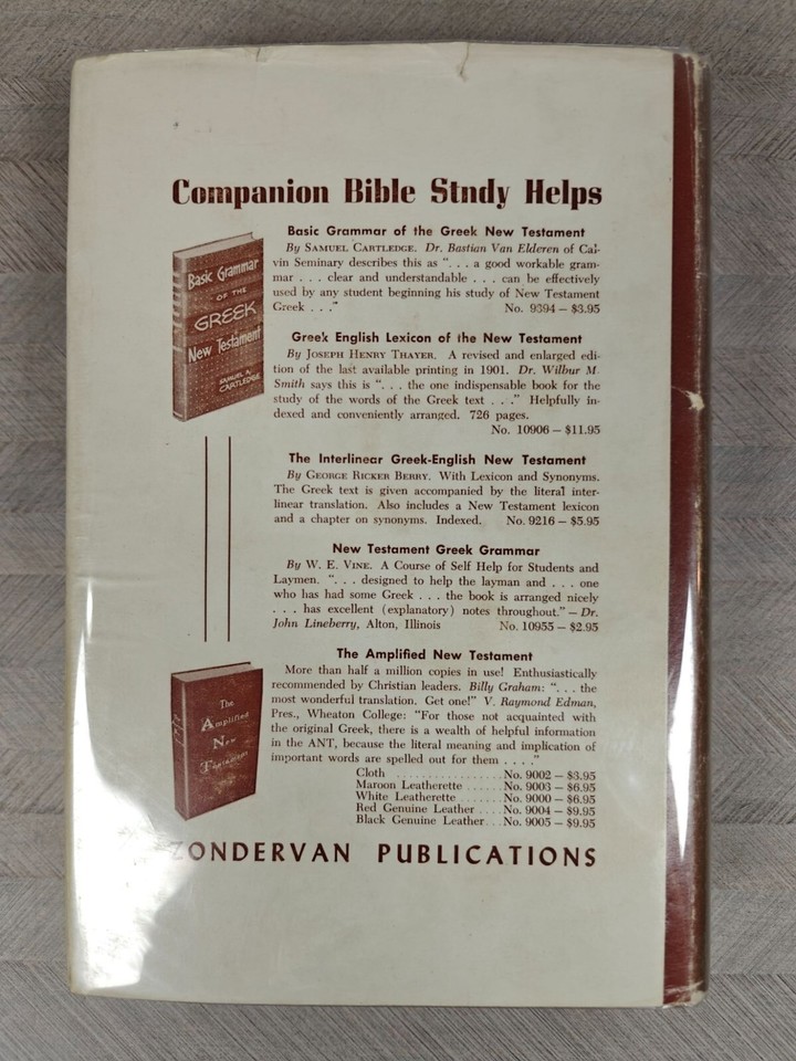 The Interlinear Greek-English New Testament W/ Lexicon George Ricker ...