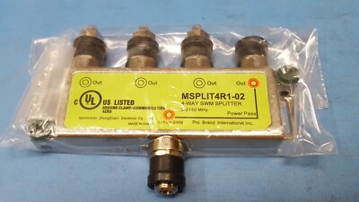 (4 PCS) DIREC-TV 4 Way SWM Splitter Switch, MSPLIT4R1-02, NEW | eBay
