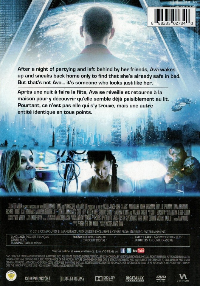 Stasis (DVD) 2018 Anna Harr, Mark Grossman NEW | eBay