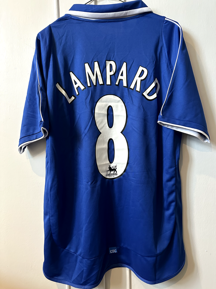 Umbro Chelsea 01/03 Lampard 8 Retro Kit | eBay