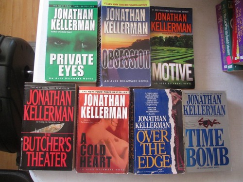 JONATHAN KELLERMAN LOT 7 PAPERBACK NOVELS Alex Delaware Time Bomb A Cold Heart | eBay