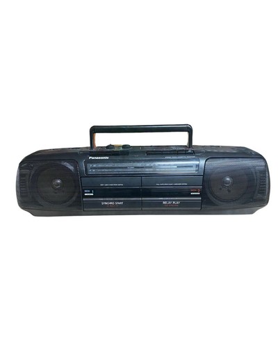 Panasonic RX-FT510 Portable Stereo Boombox AM FM Dual Cassette Fully ...