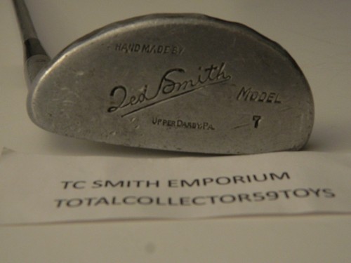 Vintage Putter TED SMITH #7 Dot Face Cast Aluminum 10.2 Oz Head 34 ...